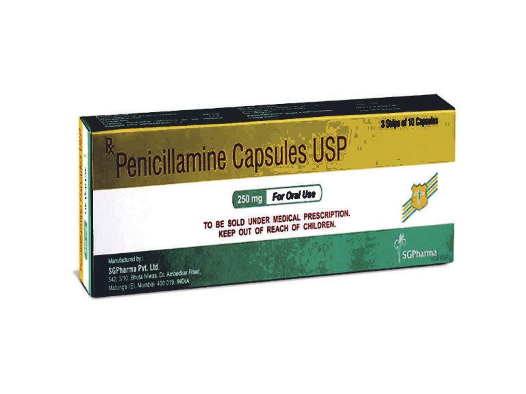 D-Penicillamine- Drug Detail Profile > PharmaCampus